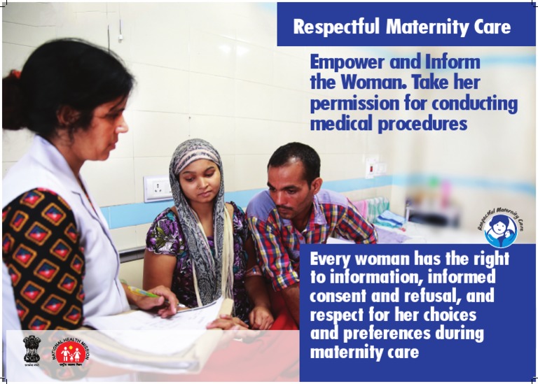 Poster 4 Respectful Maternity Care Print Ready File Pdf