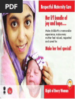 Poster 5 Respectful Maternity Care - Print Ready File | PDF