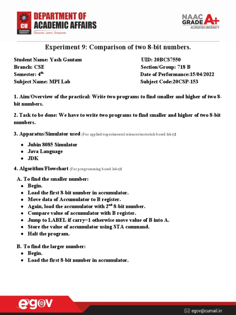 20BCS7550 Yash Gautam Exp9 | PDF | Software Engineering | Applied Mathematics