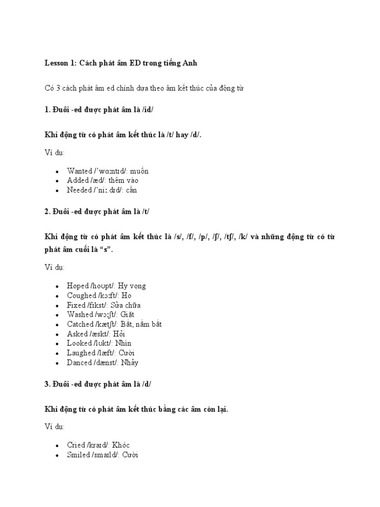 Lý thuyết anh 7 | PDF