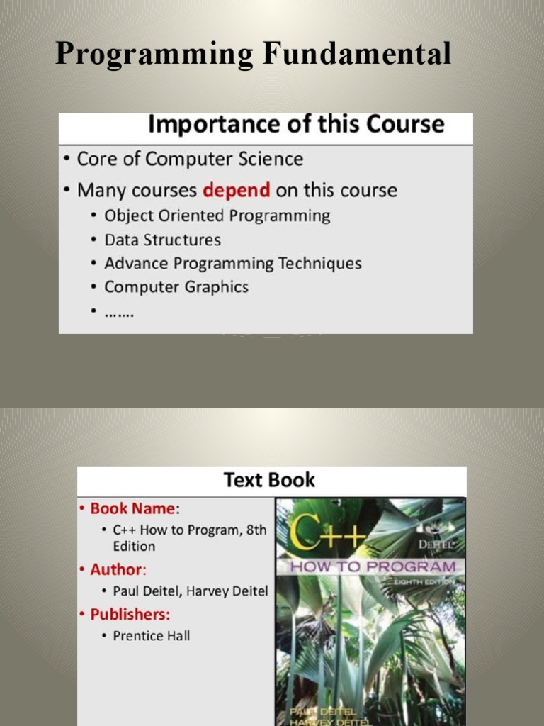 Importance of Programming Basics | PDF | Computers | Technology & Engineering