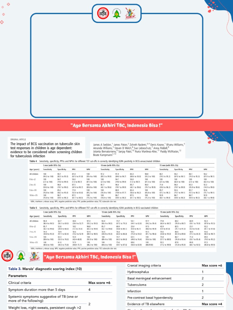 Diagnosis TBC Anak | PDF