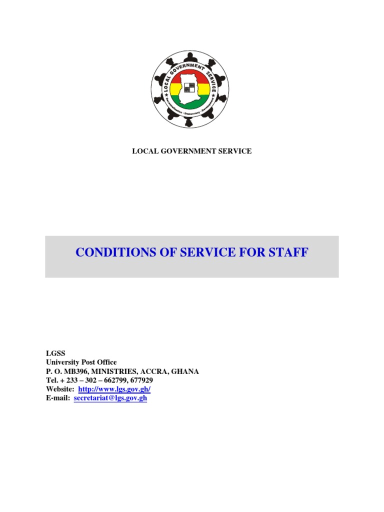 Conditions of Service For Staff | PDF | Sick Leave | Performance Appraisal