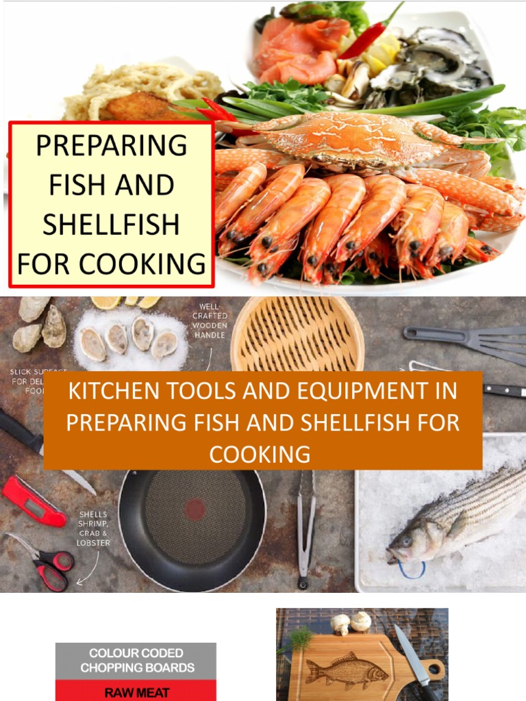 Kitchen Tools for Preparing Fish and Shellfish | PDF