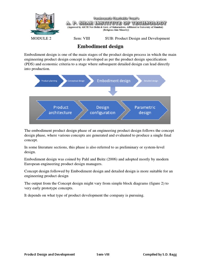 Embodiment Design Parametric Design | PDF | Modular Programming | Design