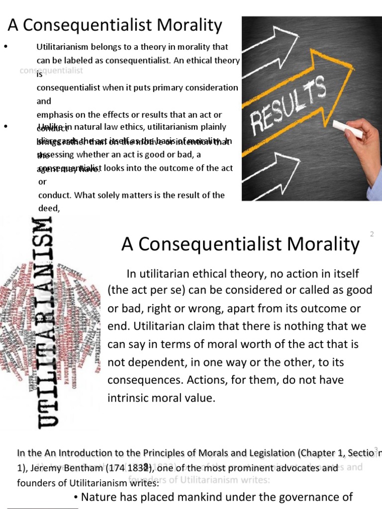 A Consequentialist Morality | Download Free PDF | Utilitarianism | Pleasure