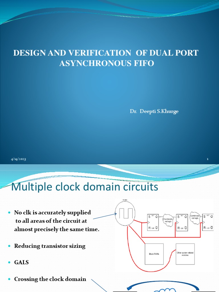 FIFO Design | PDF | Computer Architecture | Computer Engineering FIFO Design | PDF | Computer Architecture | Computer Engineering