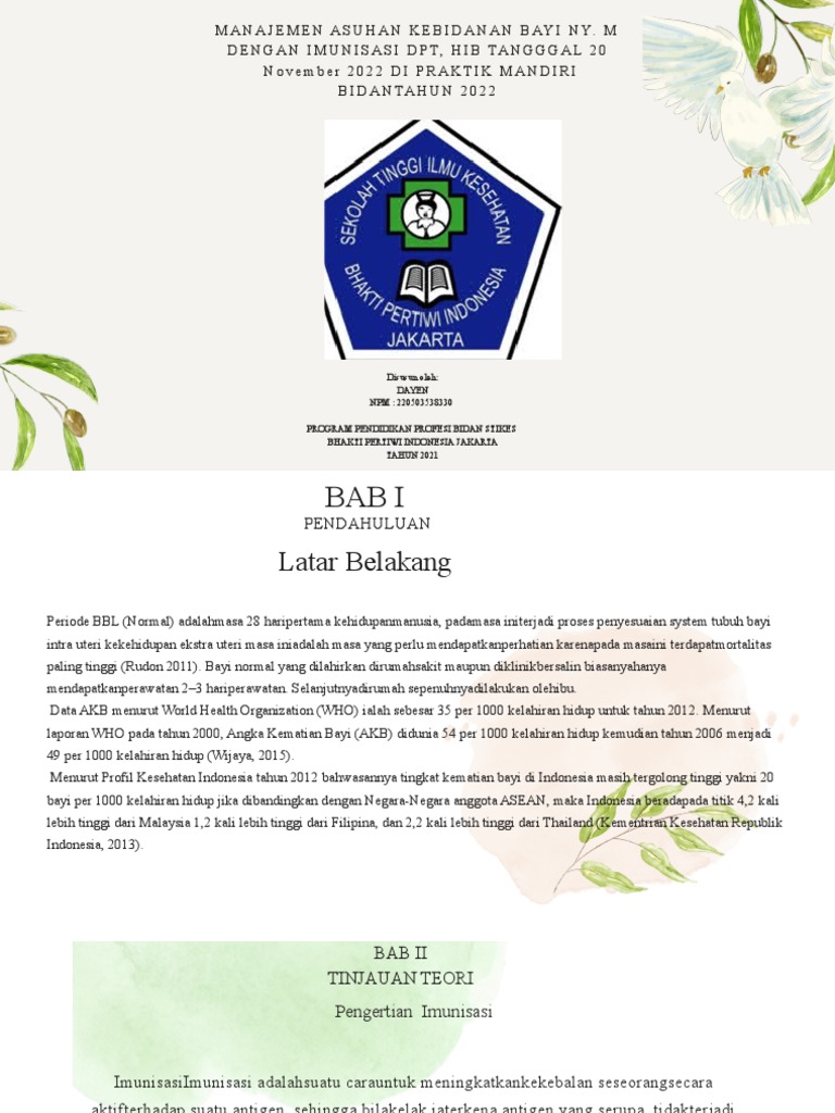 Stase 6 | PDF | Pengembangan Diri | Kesehatan Holistik