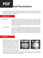 Pickling and Passivation Procedure | PDF | Stainless Steel | Welding