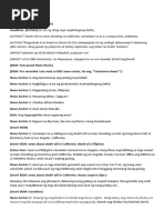 Filipino Radio Broadcasting Script | PDF