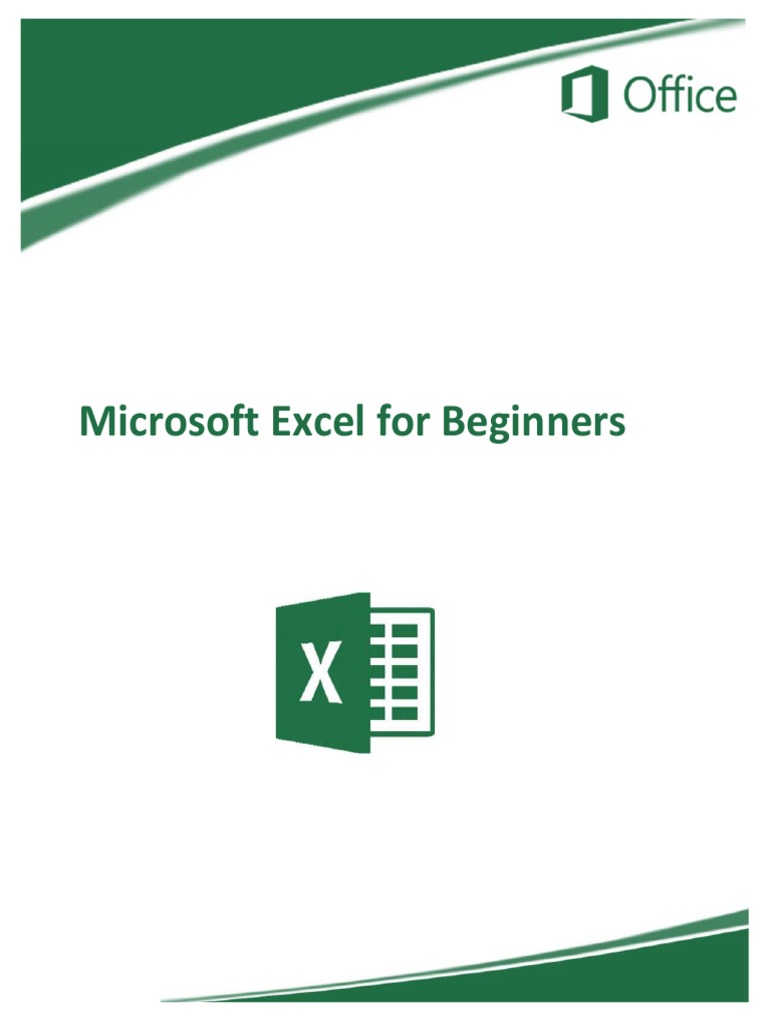 Beginners Guide Excel | PDF | Microsoft Excel | Worksheet