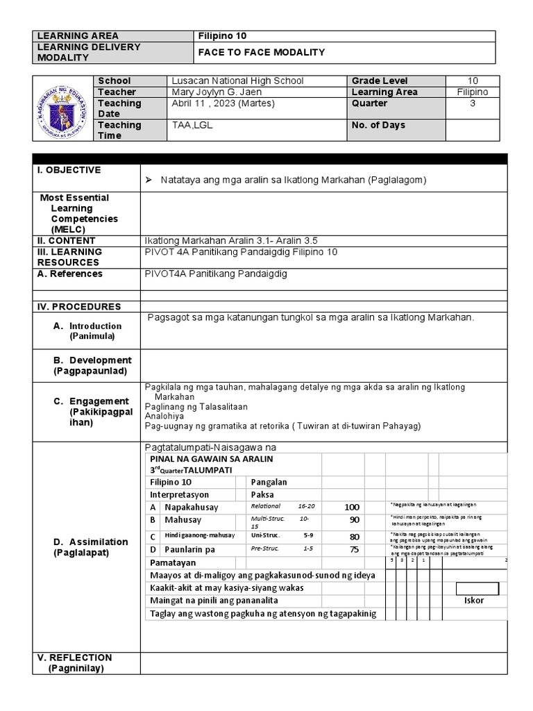 Idea Exemplar Apr11 | PDF