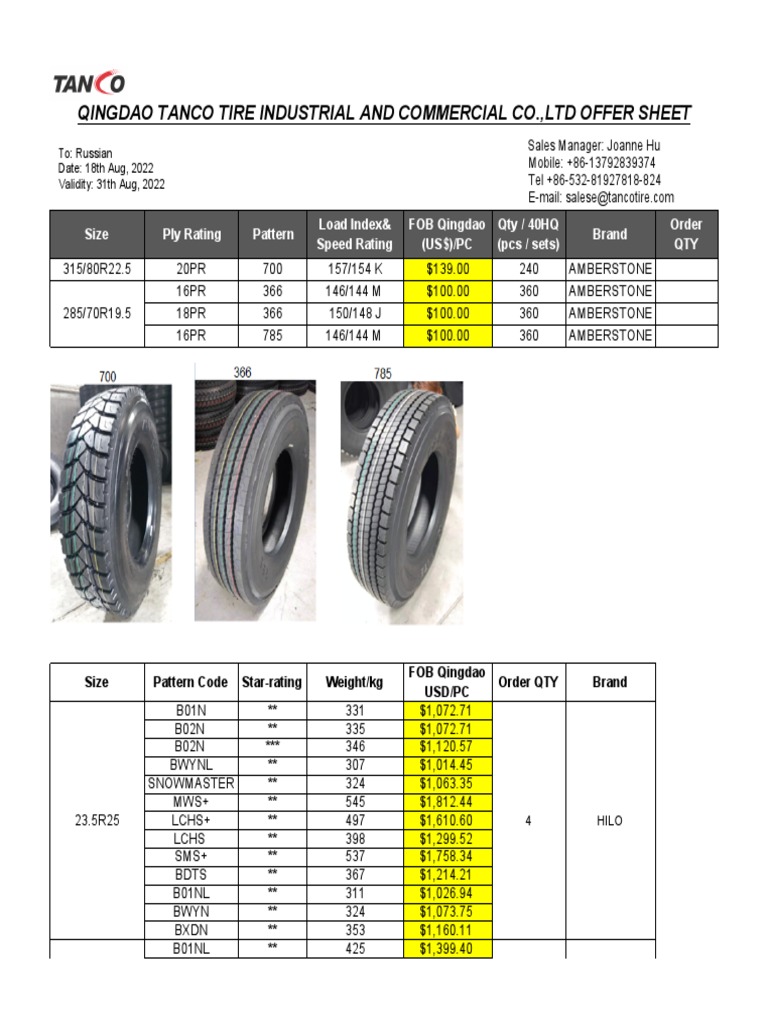 Price list-AMBERSTONE | PDF