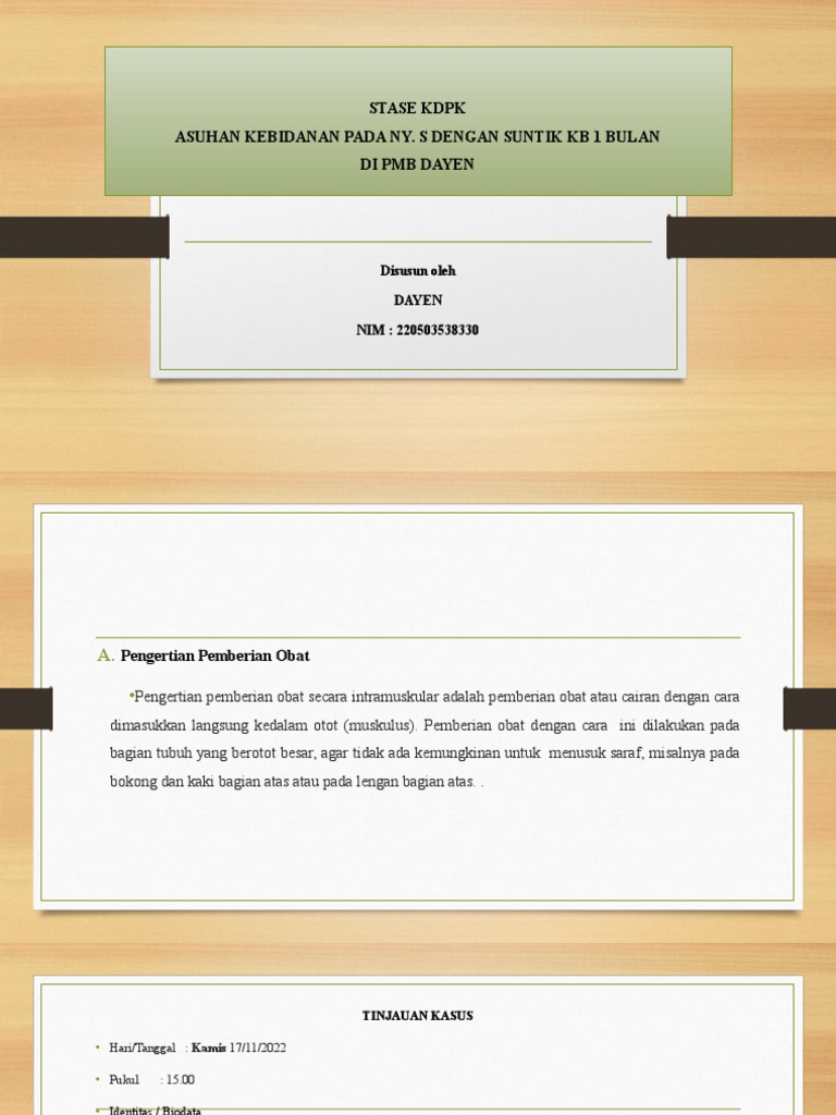 Dayen - STASE KDPK | PDF