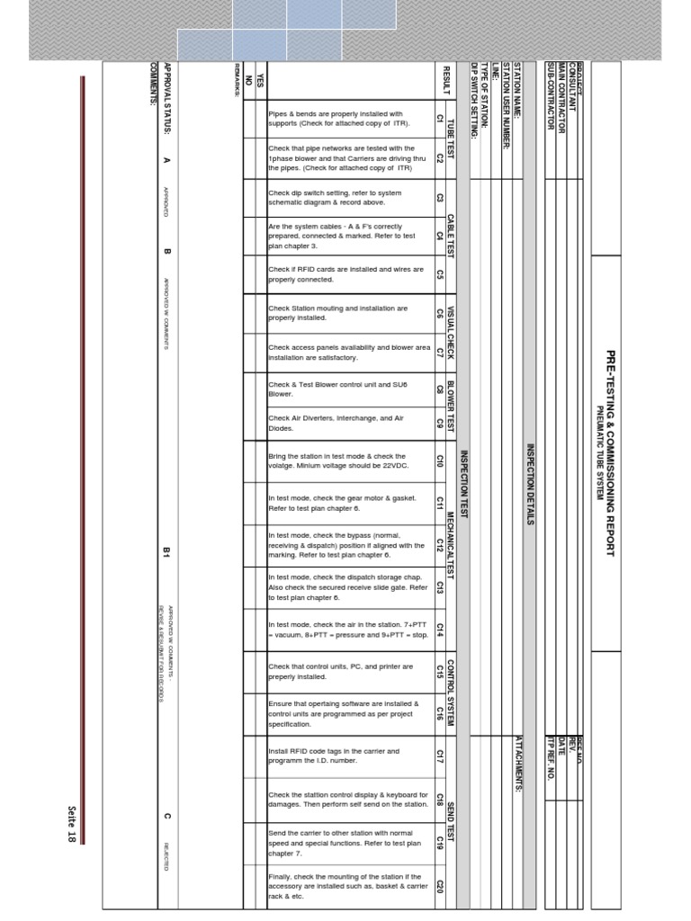 Testing And Commissioning Method Statement Pdf Electricity Computer