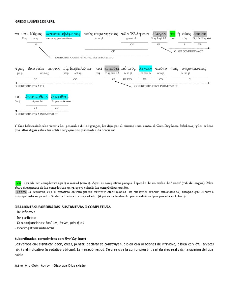 Frase 290 | PDF | Relaciones sintácticas | Mecánica del lenguaje