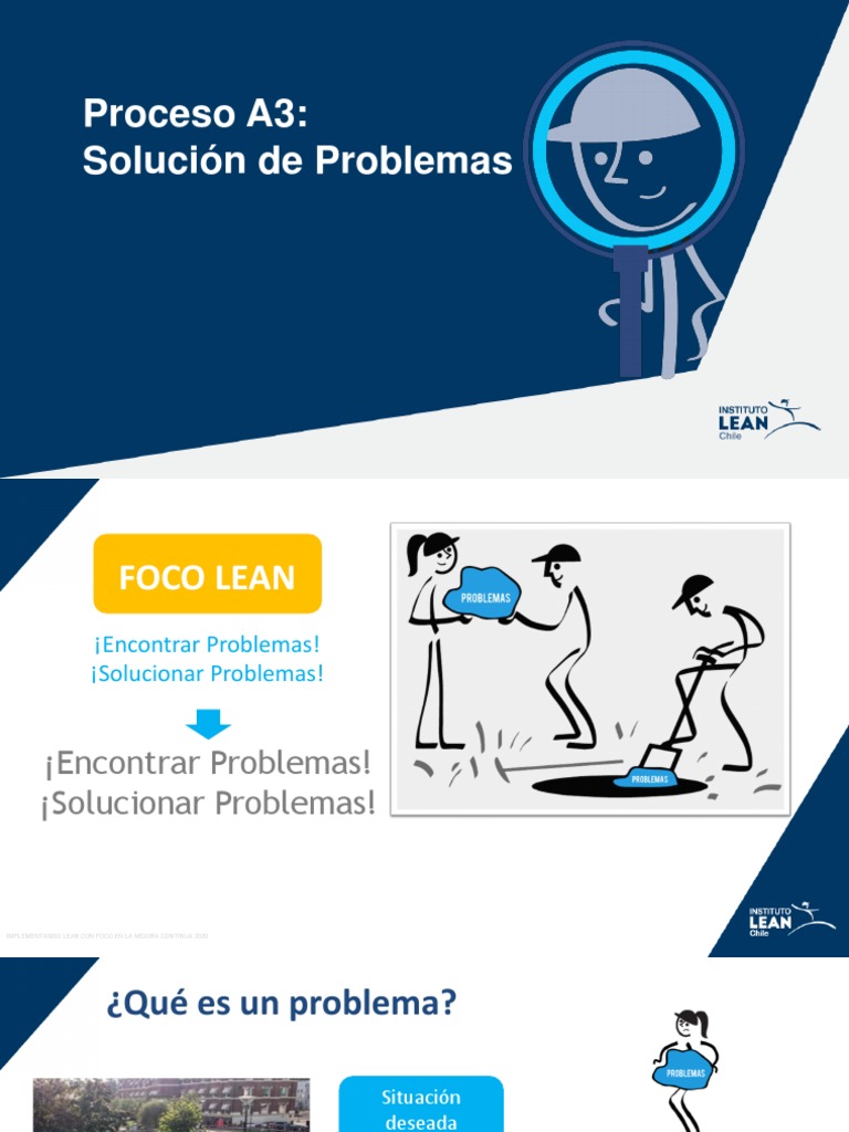 Proceso A3 para Solución de Problemas | PDF | Producción y fabricación
