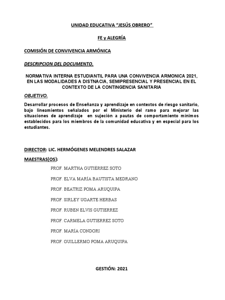 Protocolo Cejo 2021 Ajustado Tres Modalidades | PDF