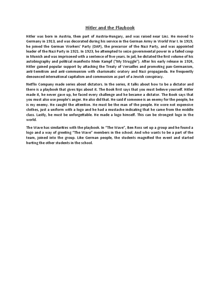 How To Be A Dictator | PDF