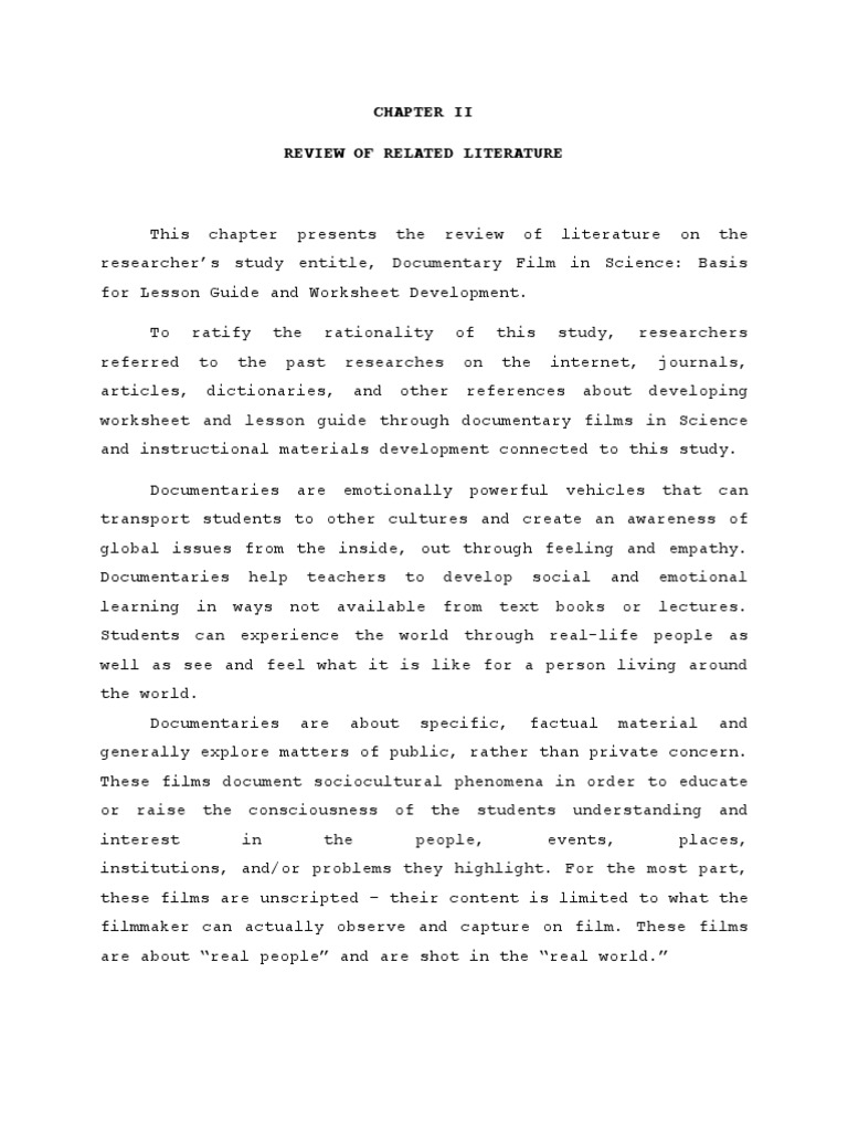 Chapter Ii | PDF | Constructivism (Philosophy Of Education) | Learning