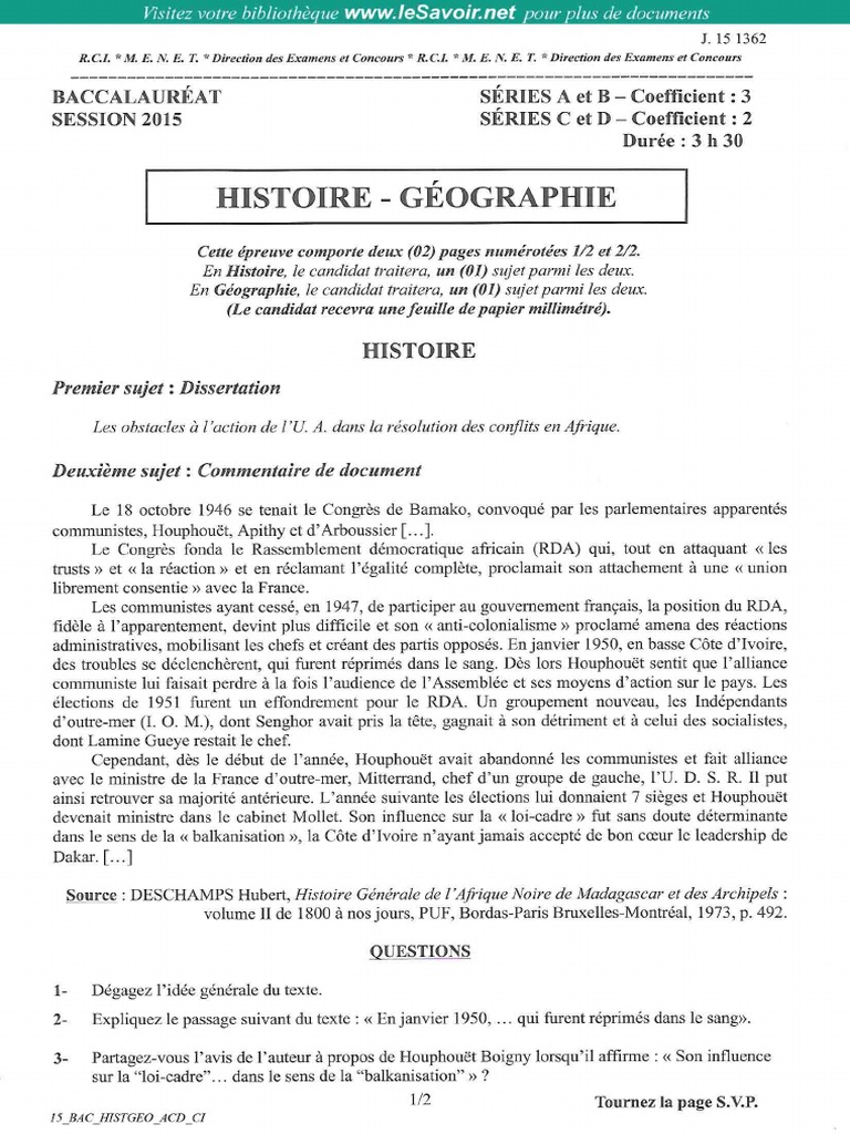15 Bac Histgeo Acd Ci | PDF