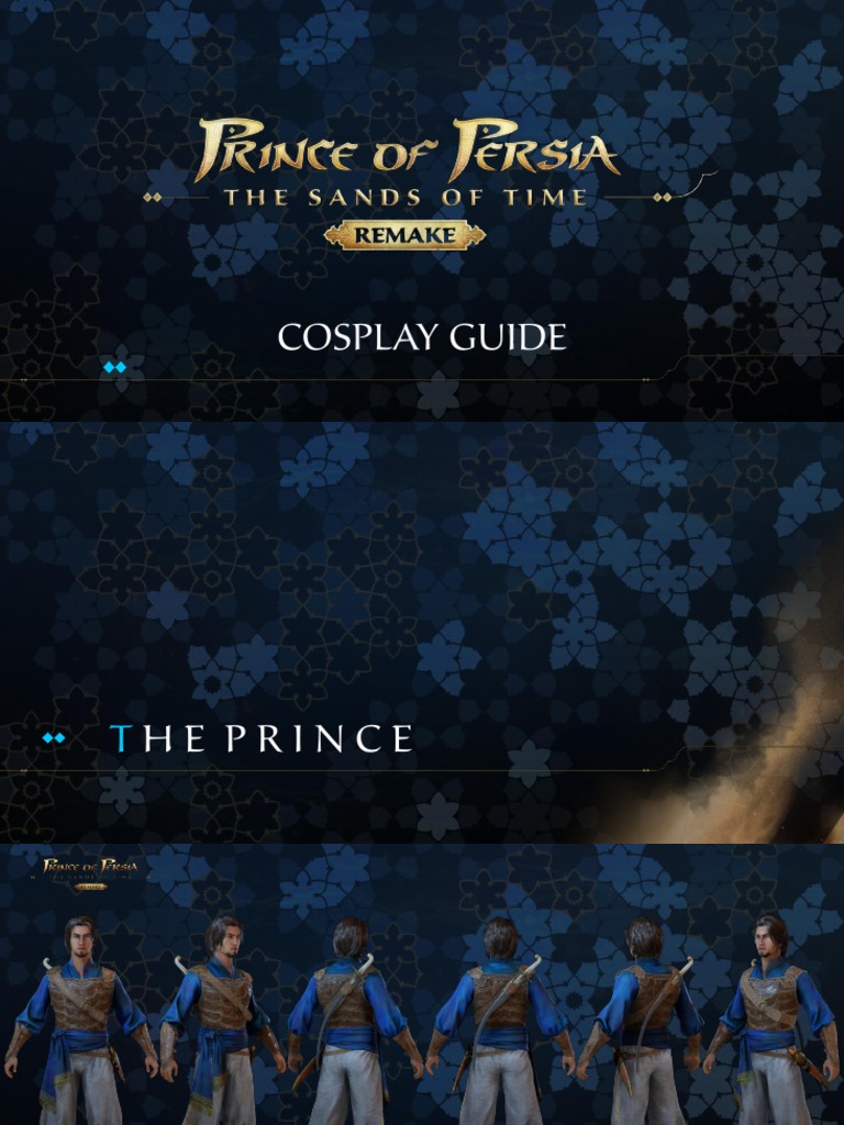 Prince of Persia - Then Sands of Time - Cosplay Guide | PDF