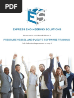 PV Elite Training-Notes On PV Elite | PDF | Pipe (Fluid Conveyance ...