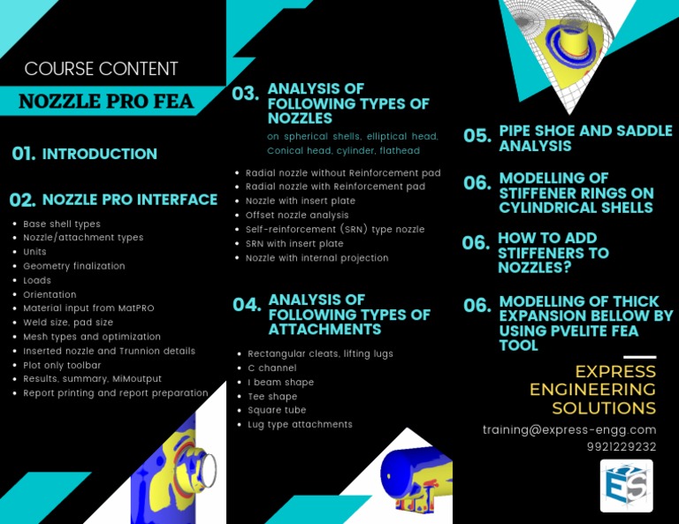 Nozzle Pro FEA Training_8044e45a-8cd7-4eca-8403-ad72888afdd8 | PDF ...