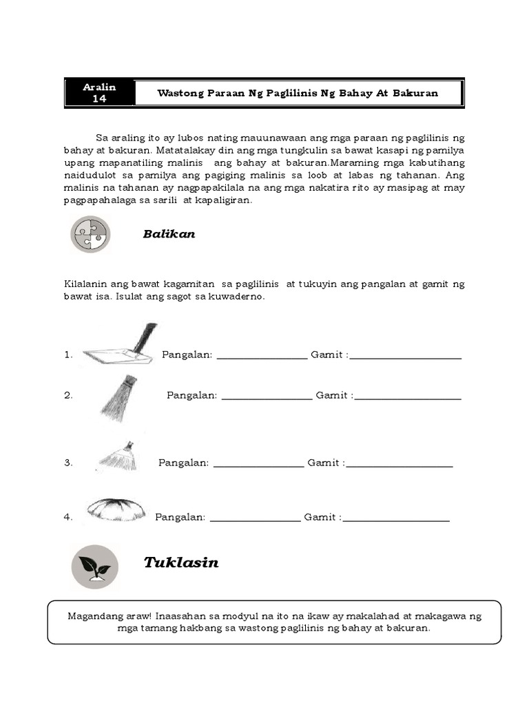Tuklasin: Balikan | PDF