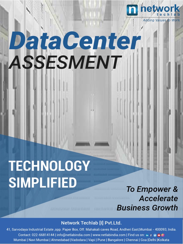 Data Center Assessment Brochure | Download Free PDF | Data Center | Mumbai