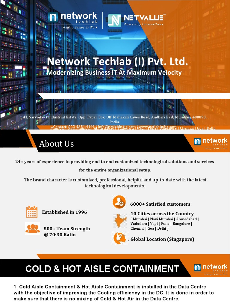 Modernizing Business IT Infrastructure Through Effective Data Center Solutions | PDF | Door ...