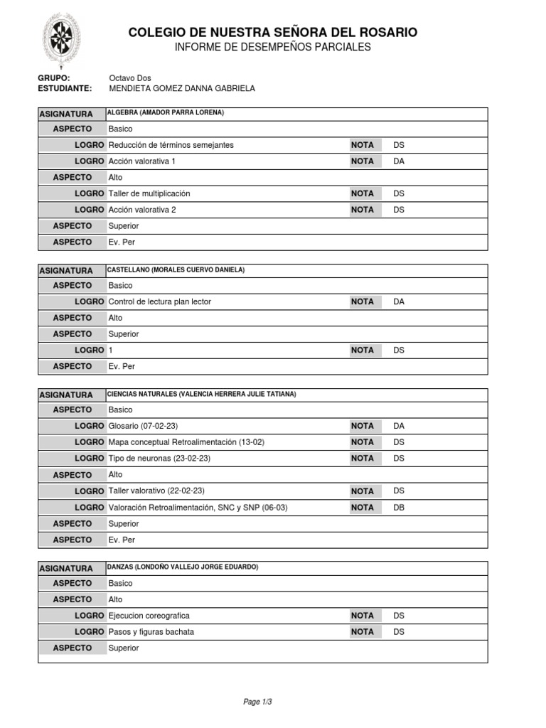 Notas Parciales Pdf