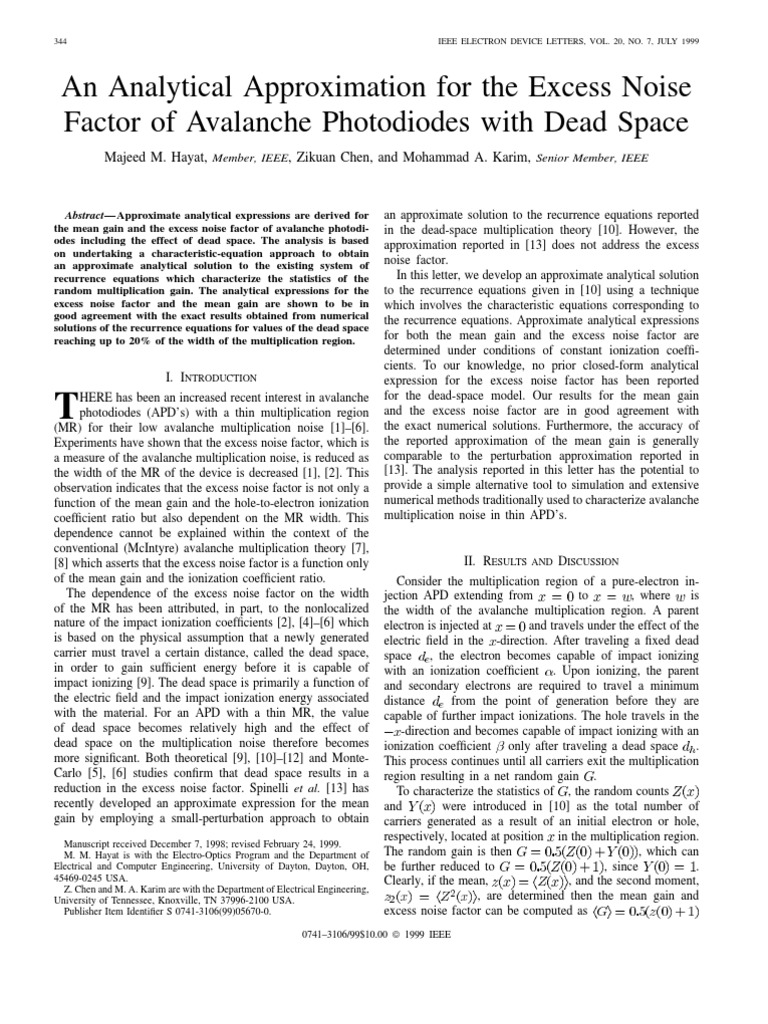 Ieee Edl 99 | PDF | Exponentiation | Equations