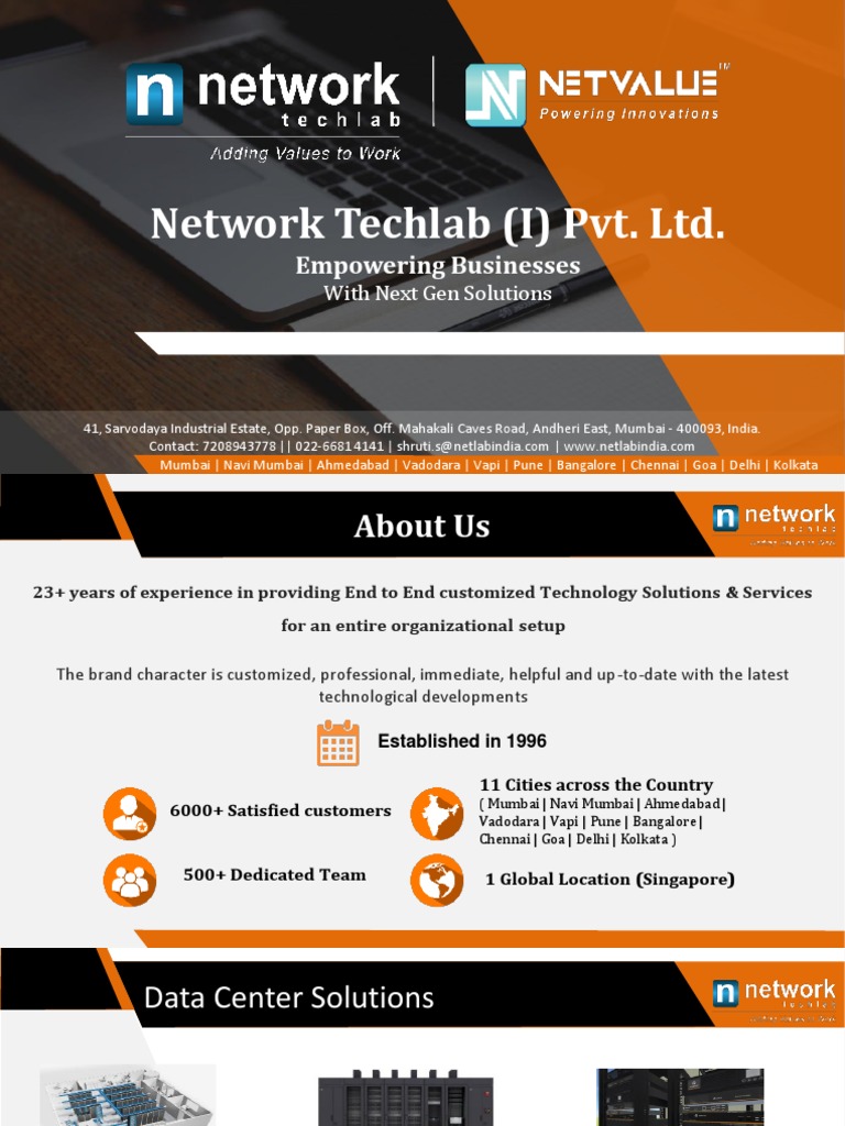 PowerPoint Presentation For Data Center | Download Free PDF | Data Center | Computer Network