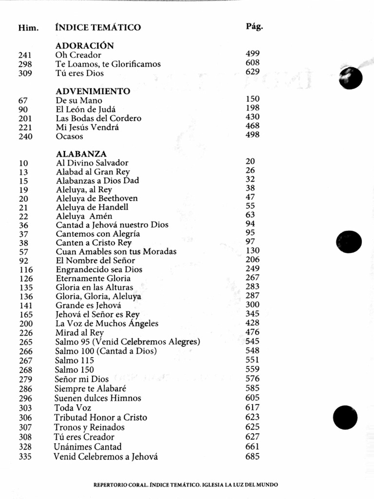 Indice Tematico | PDF