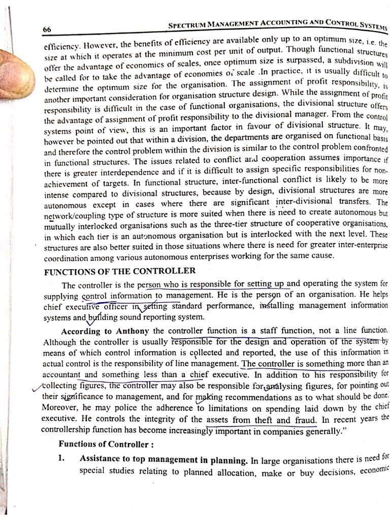 Functions of Controller | PDF