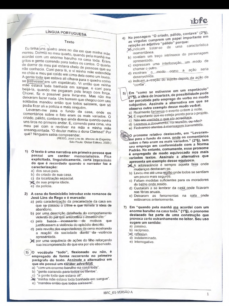 Prova Delta PC BA 2022 | PDF