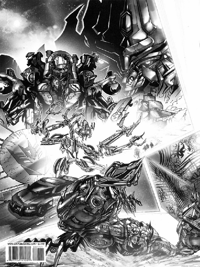 Transformers Official Movie Adaptation 01 | PDF