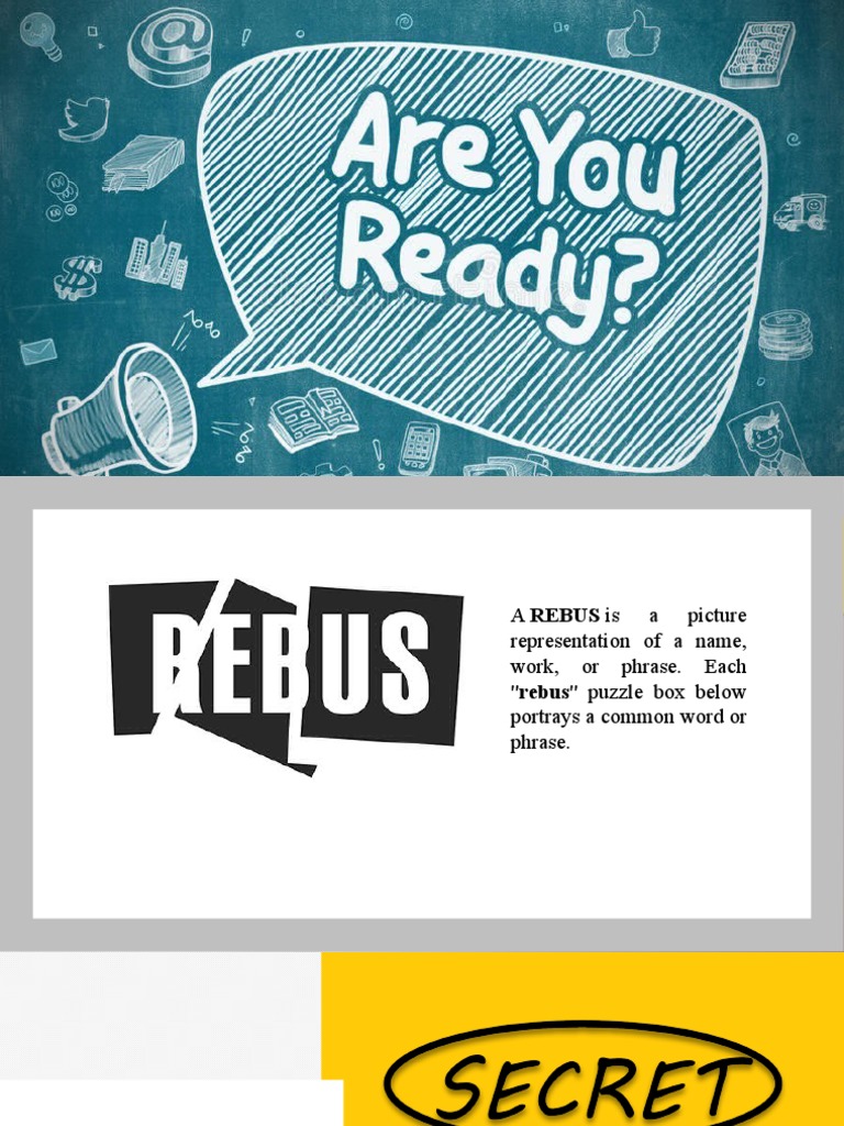 Growing Economy Rebus Puzzle Guide | PDF | Language Arts & Discipline