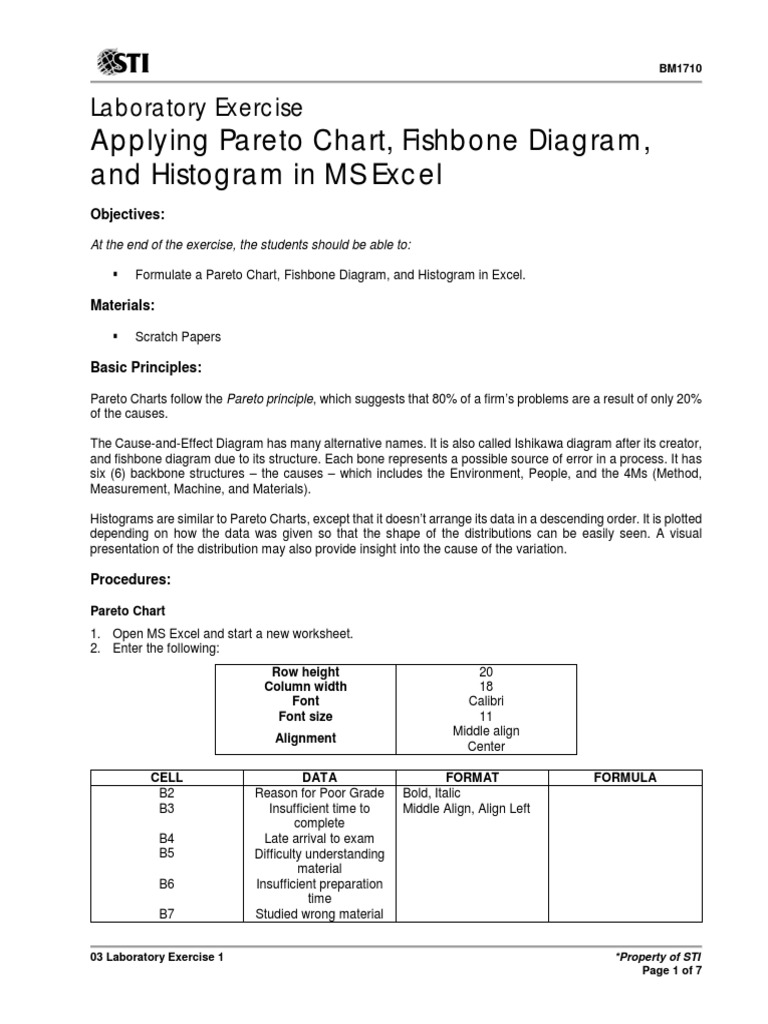03 Laboratory Exercise 1 | PDF | Spreadsheet | Microsoft Excel