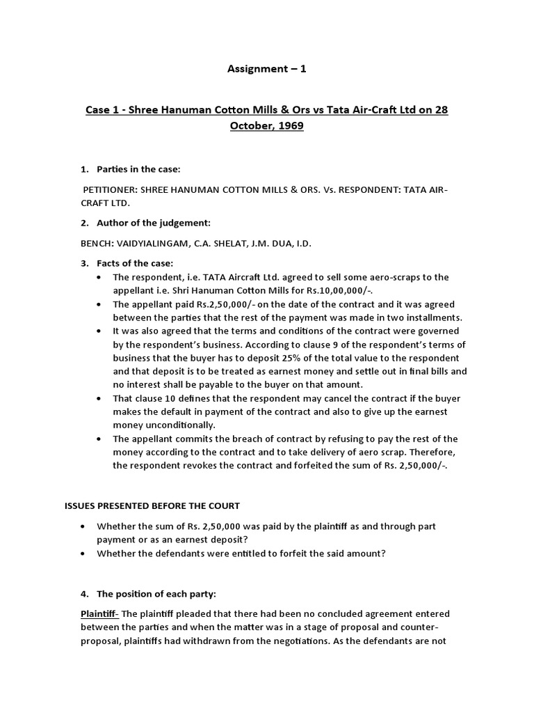 Business Laws - Research Assignment | PDF | Securities (Finance) | Judgment (Law)