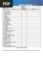 Fire Tender Checklist | PDF