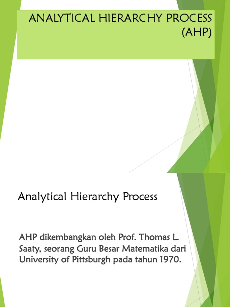 Ahp 1 | PDF