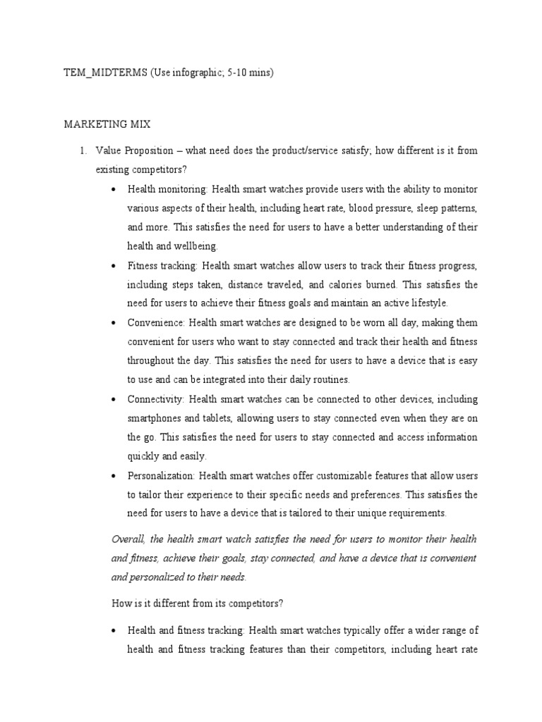 Marketing Mix Script | PDF | Promotion (Marketing) | Brand