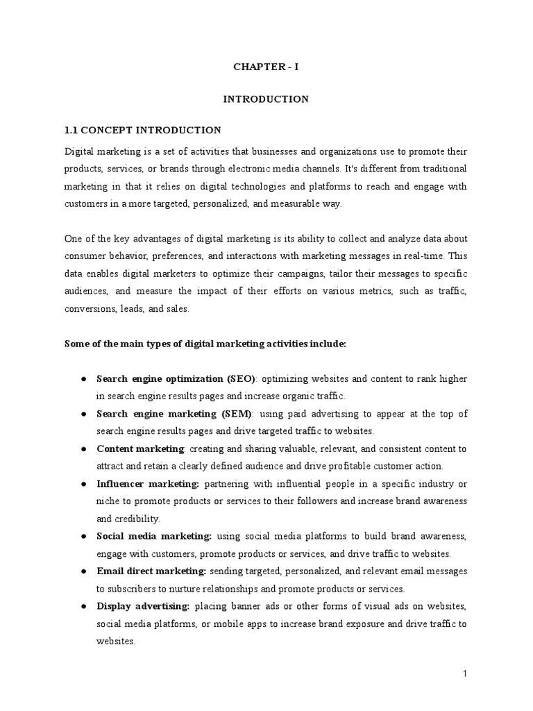 A Study On Implementing Digital Marketing Strategies For wallyAX To Grow The Brand | PDF ...