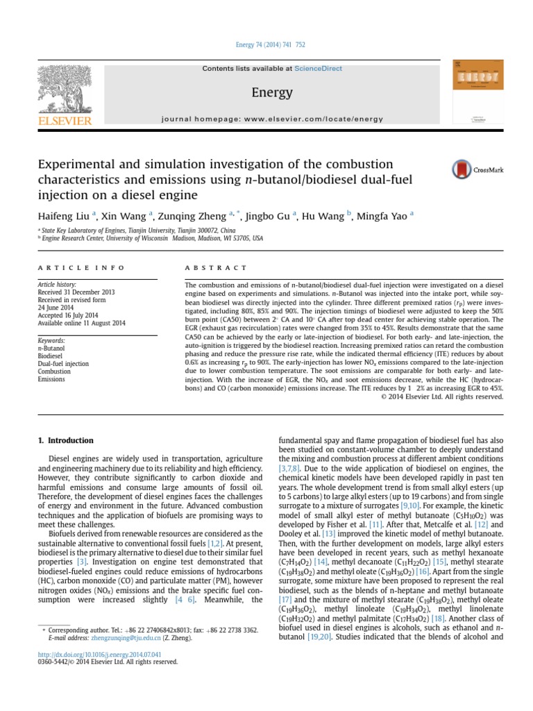 Energy: Haifeng Liu, Xin Wang, Zunqing Zheng, Jingbo Gu, Hu Wang ...