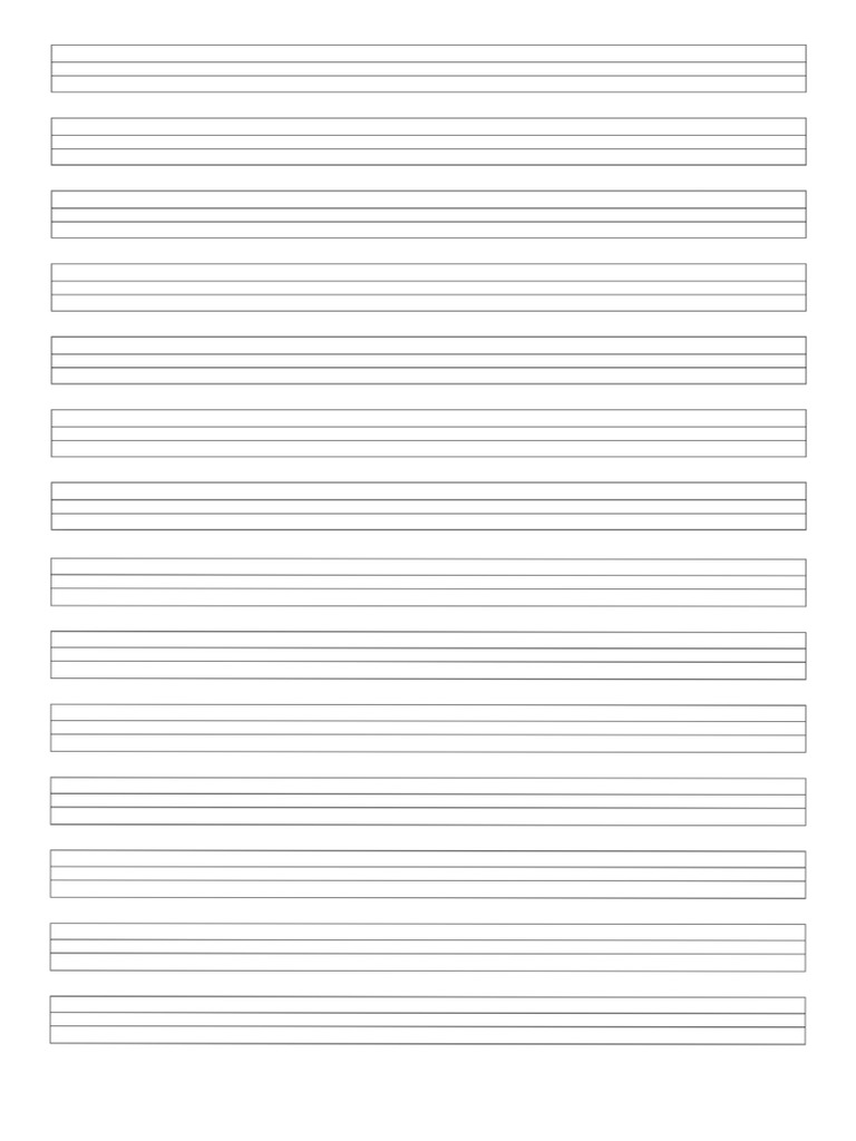 Hoja de Caligrafía | PDF