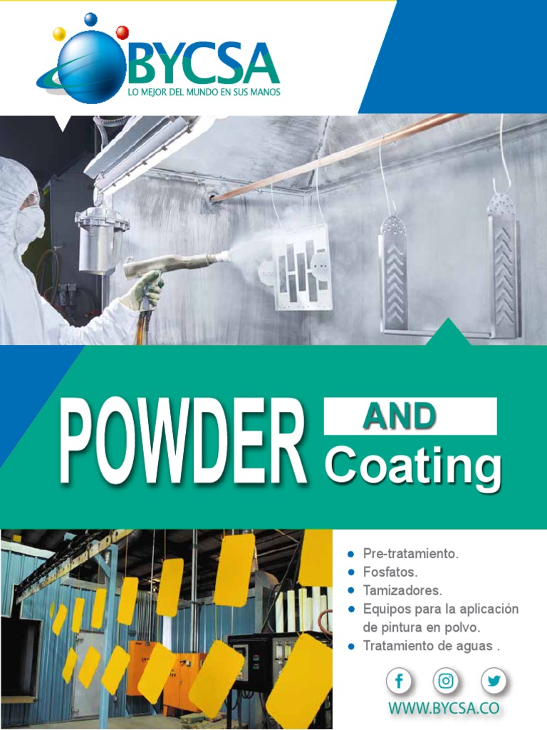 Nuevo Brochure Powder & Coating 2022 | PDF | Aguas residuales ...