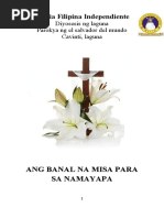 Guide For Commentators (Filipino Mass) | PDF