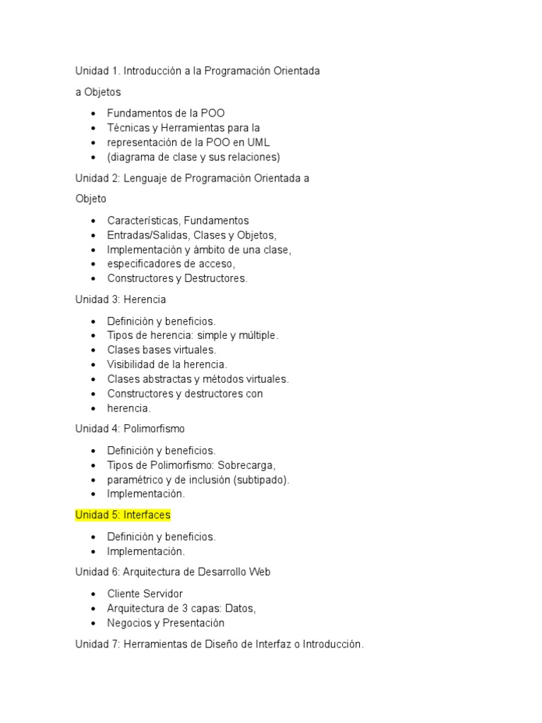 Programacion II | PDF